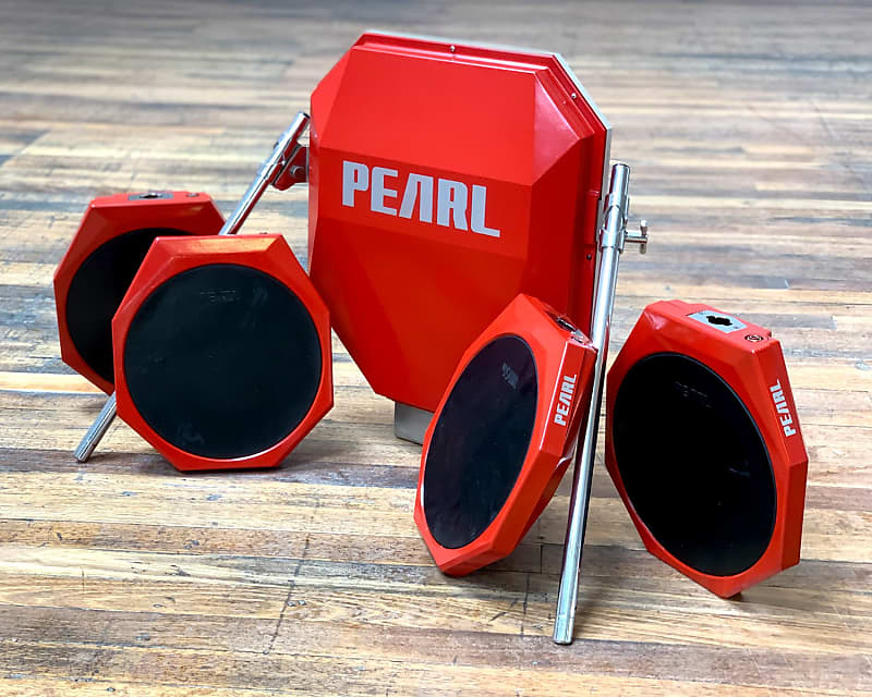 Pearl DRX-1 Drum-X Pads (Red) | Reverb