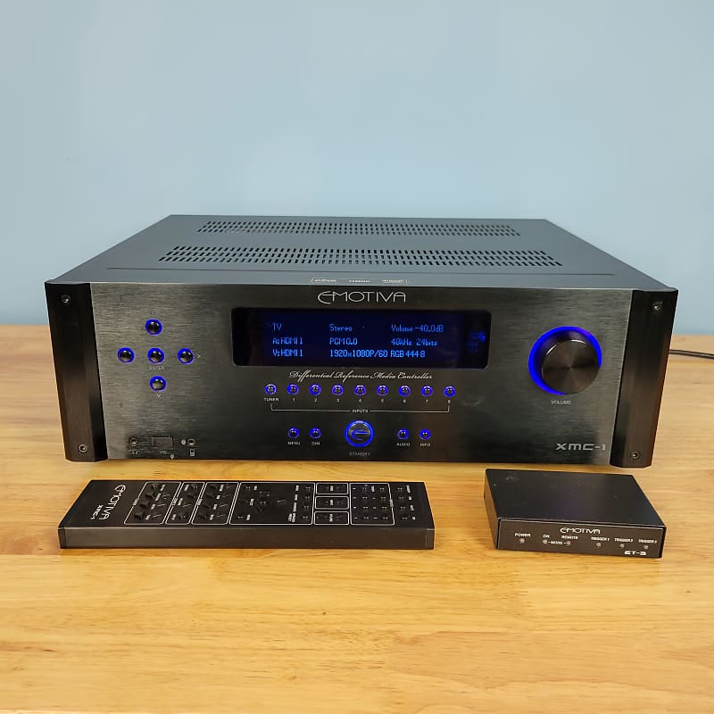 Emotiva XMC-1 Gen 2 Home Theater Processor includes ET-3 and | Reverb