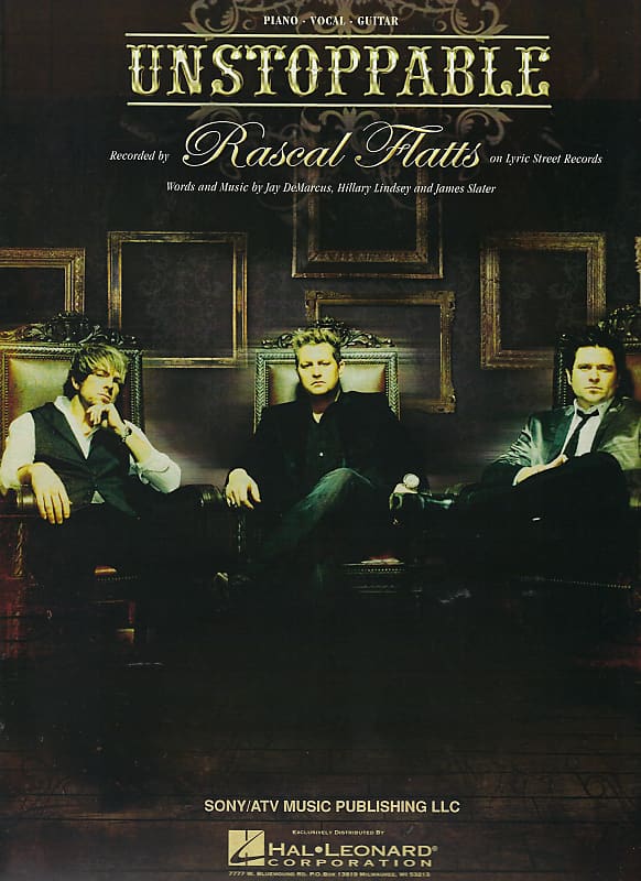 Unstoppable (Rascal Flatts) Piano Vocal | Reverb