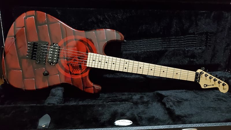 Charvel USA Custom Shop Mike Learn Graphics "SHREDDA" San | Reverb