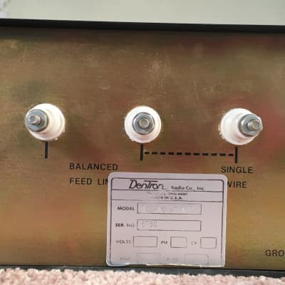 Dentron 160-10 AT Super Tuner (Shortwave Antenna Tuner) | Reverb