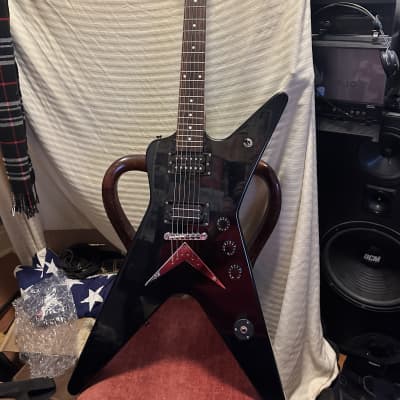 Washburn dime 332 electric guitar - Black | Reverb