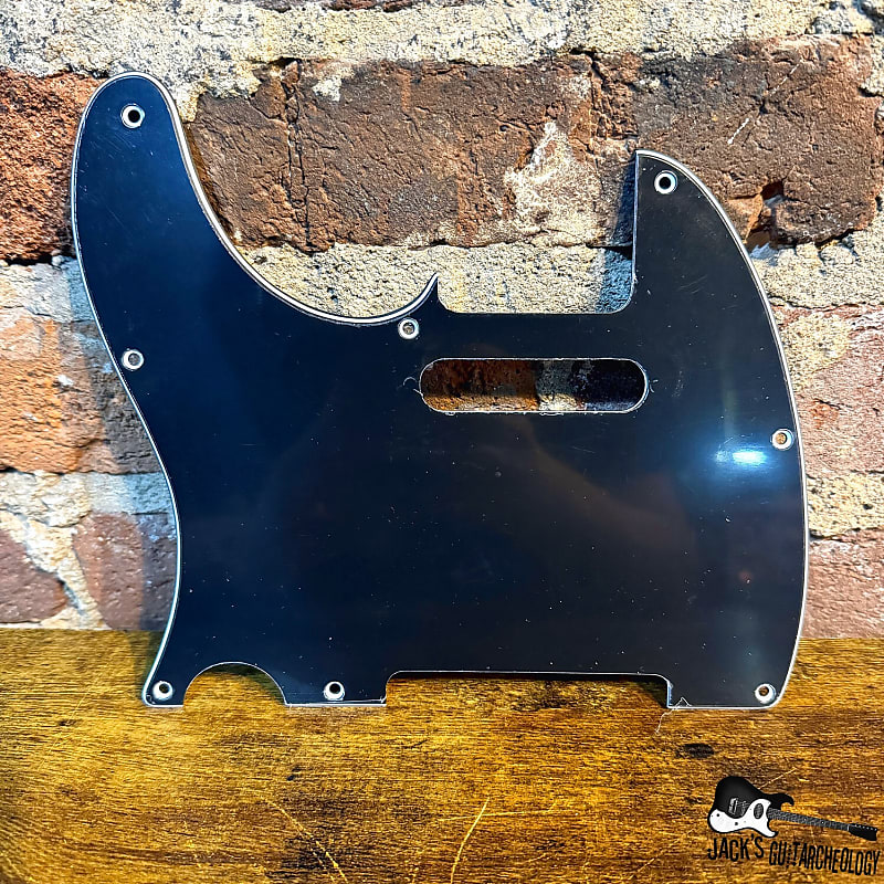GFS T-Style LEFTY Pickguard (2020s - Black) | Reverb