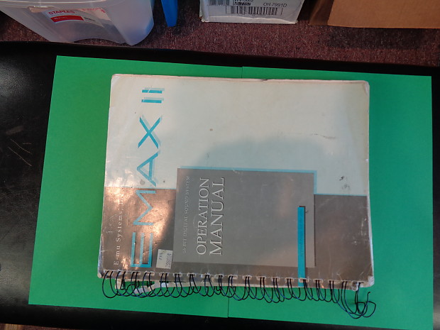 E-MU Systems EMAX II 16 Bit Digital Sound System | Reverb Australia