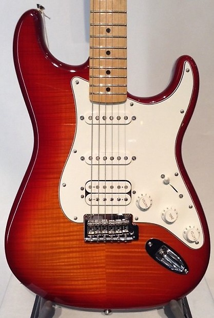 Fender Deluxe Stratocaster HSS Plus Top w/iOS Connectivity | Reverb