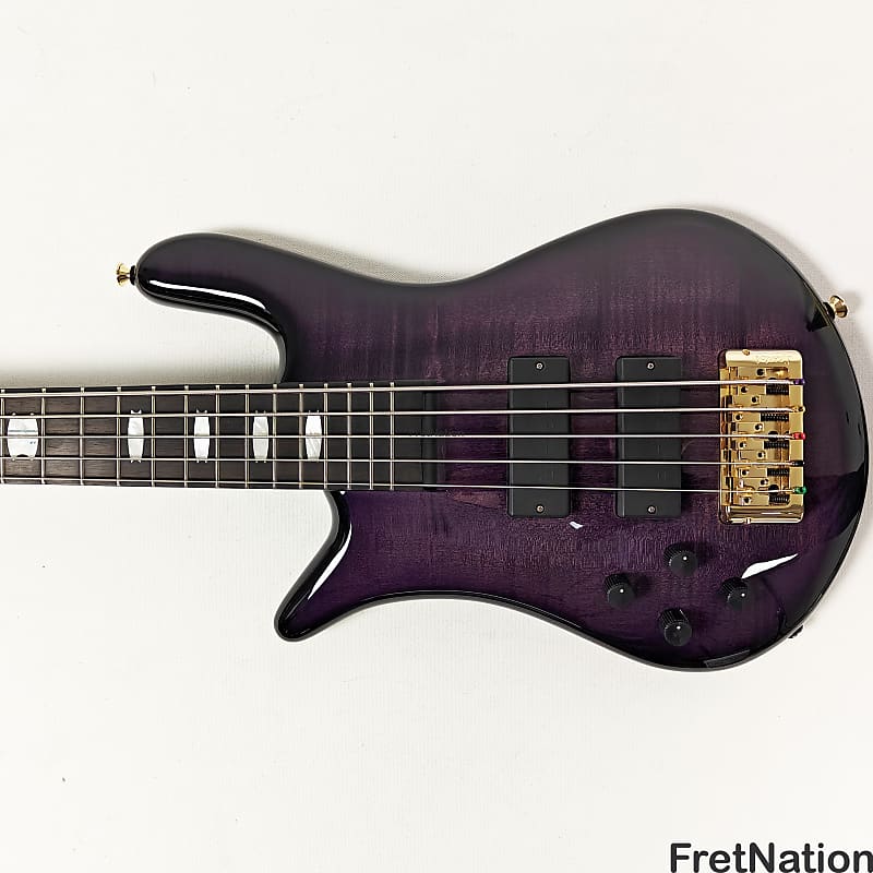 Spector Euro5LT Violet Fade Lefty Darkglass Bartolini | Reverb