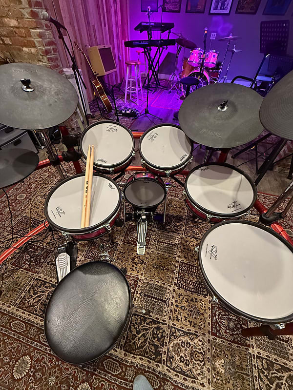 Roland TD-10 Expanded Kit 2000's - Red | Reverb