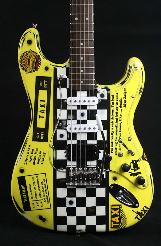 Custom Painted and Upgraded (Relic'ed) Fender Squier Strat | Reverb