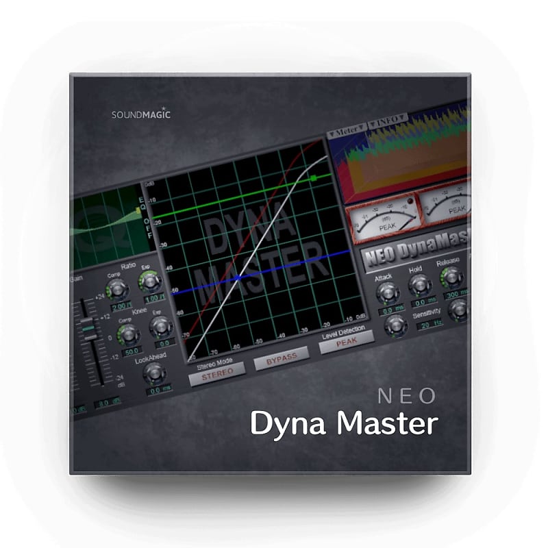 SOUNDMAGIC Neo DynaMaster Vintage sStereo Dual Dynamics | Reverb
