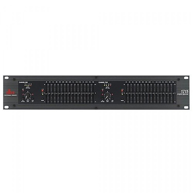 DBX 1215 Dual 15 Band Graphic Equalizer | Reverb