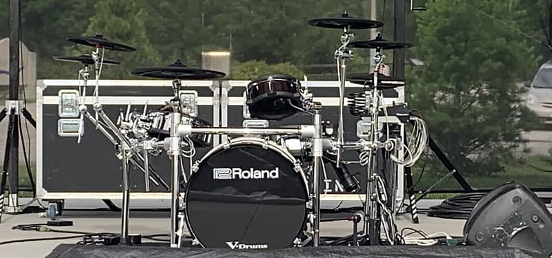 Roland TD-50KVX V-Drum Kit with Mesh Pads - Black | Reverb