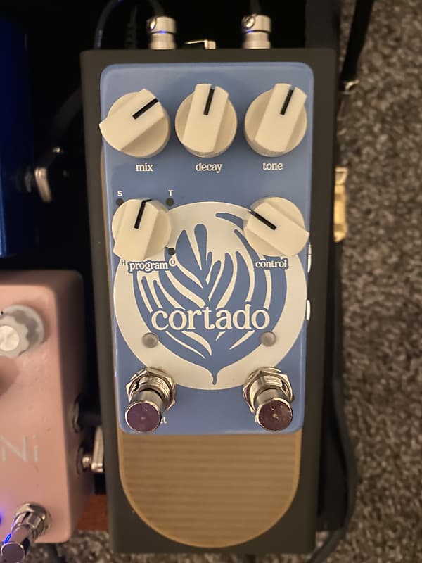 Coffee Shop Pedals Cortado Reverb 2023 - Blue | Reverb