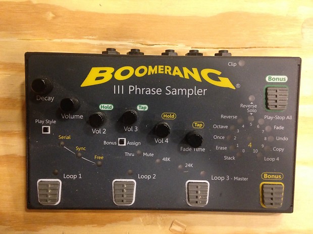Boomerang III Phrase Sampler | Reverb