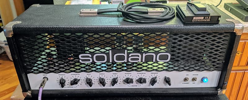 Soldano Hot Rod 50 Plus 2 Channel 50 Watt Tube Guitar Amp | Reverb