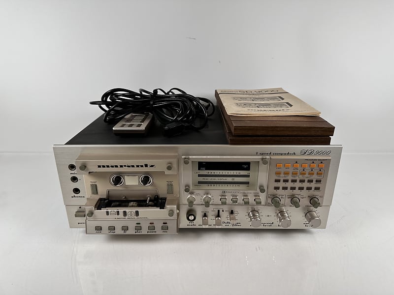 Marantz SD 9000 Compudeck Vintage Cassette Deck | Reverb Australia