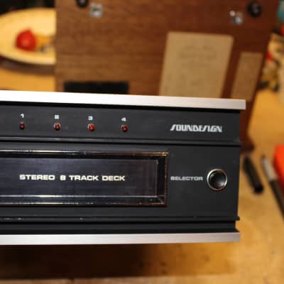 Restored Soundesign 483 8 track player | Reverb