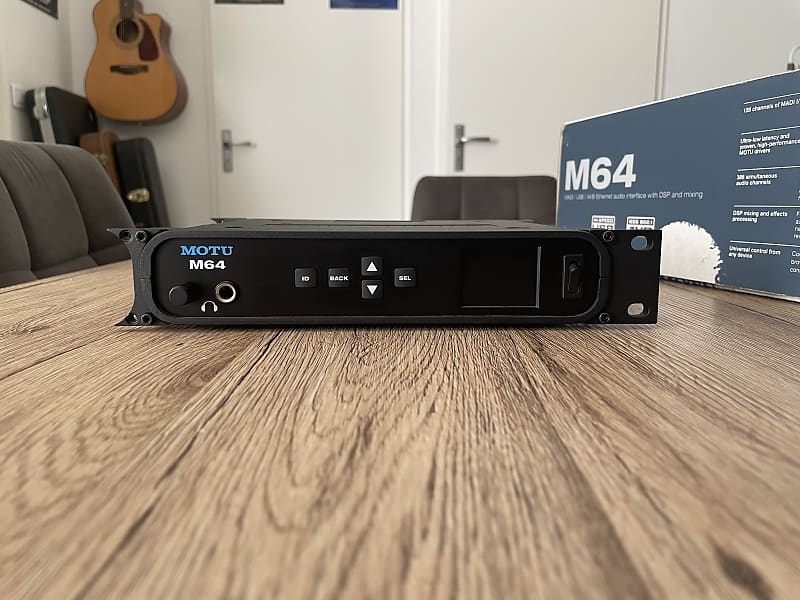Motu M64 (USB interface / Ethernet AVB / Madi Optical / Madi | Reverb