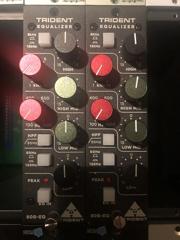 Trident 80B EQ 500 Series Equalizer Module - PAIR | Reverb