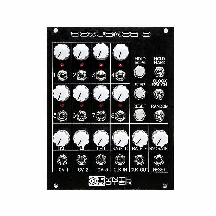 Synthrotek Sequence 8 Analog 8 Step Sequencer Eurorack Reverb