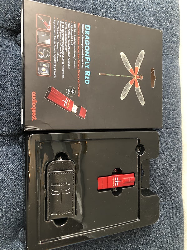 AudioQuest - DragonFly Red USB DAC/Headphone Amplifier | Reverb