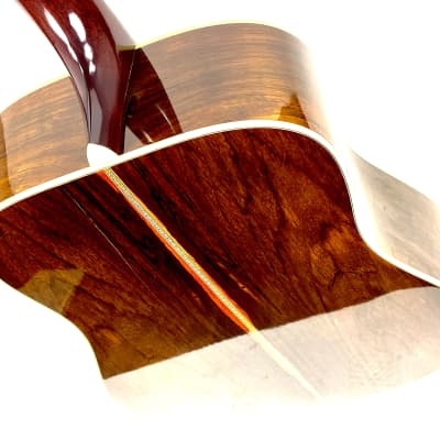 2002 Lucas Vintage LD-28 Wedge Natural Randy Lucas Custom | Reverb