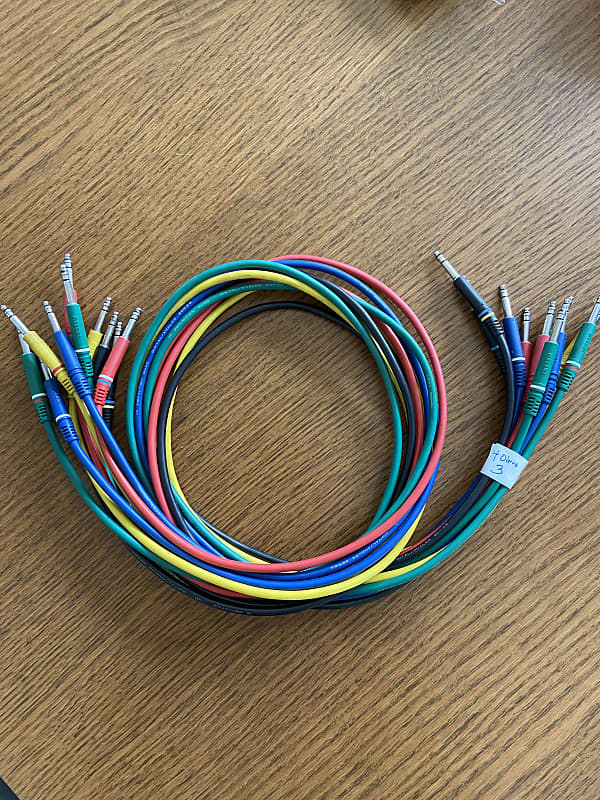 Mogami Bantam TT 40-inch patch cables (set of 10) set #3 | Reverb