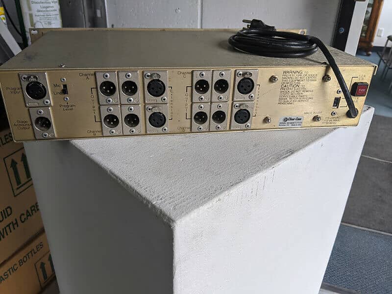 Clear-Com MS-400A + 6x RD 501 Belt Pack | Reverb