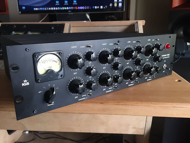 IGS Audio Springtime Analog Studio Reverb - Black - free | Reverb