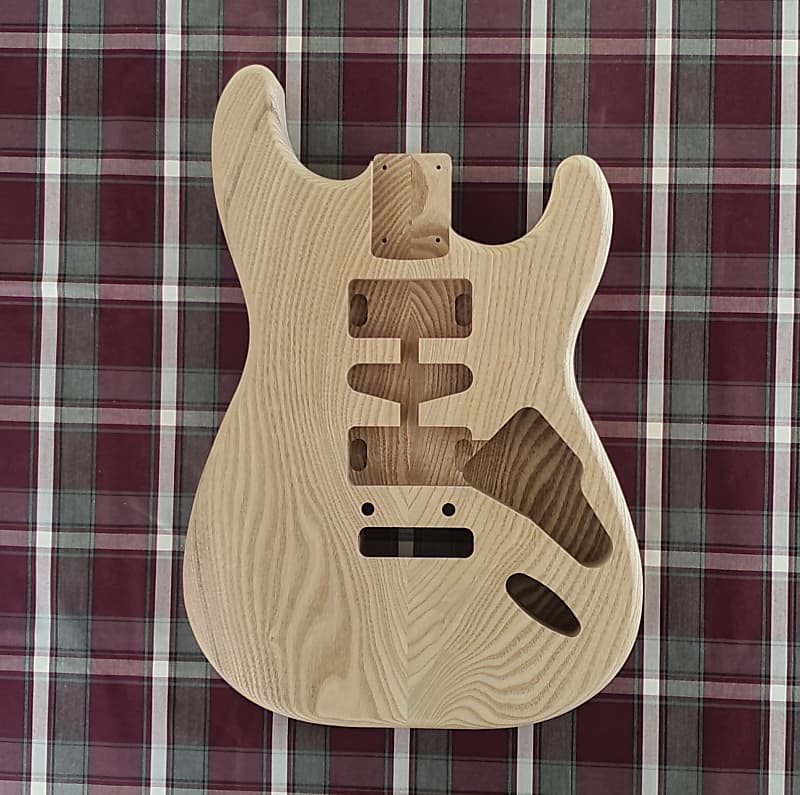 Woodtech Routing 2 pc Catalpa HSH Stratocaster Body - | Reverb