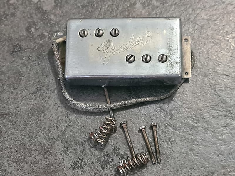 1970s Fender Telecaster Wide Range CuNiFe Humbucker pickup | Reverb