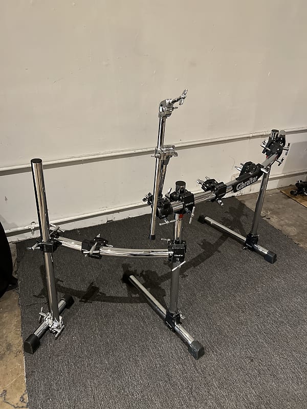 Gibraltar Drum Rack 2000’s - Chrome | Reverb