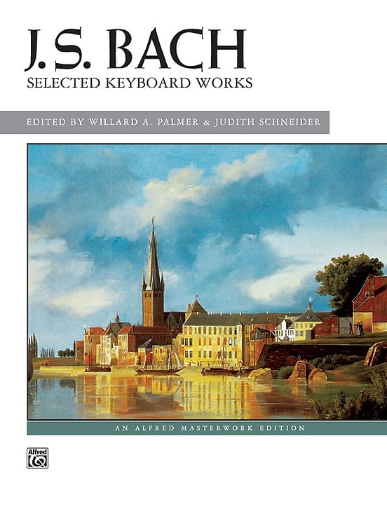 JS Bach Selected Keyboard Works Book | Reverb