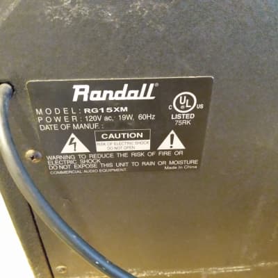 Randall RG15XM Guitar Amp | Reverb