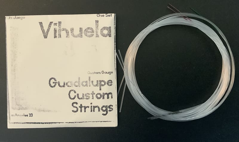 Guadalupe Vihuela strings normal tension clear | Reverb Guadalupe Vihuela strings normal tension clear | Reverb