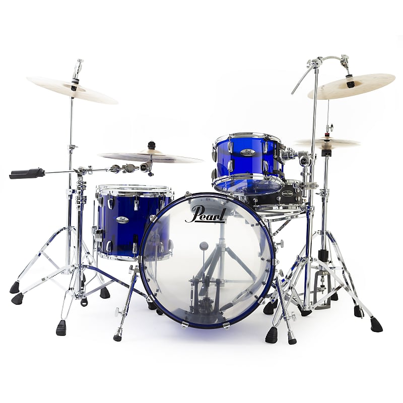 Pearl CRB524FP Crystal Beat Shell Set Blue Sapphire - Drum | Reverb