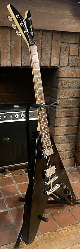 Hamer Slammer Flying V - Black | Reverb