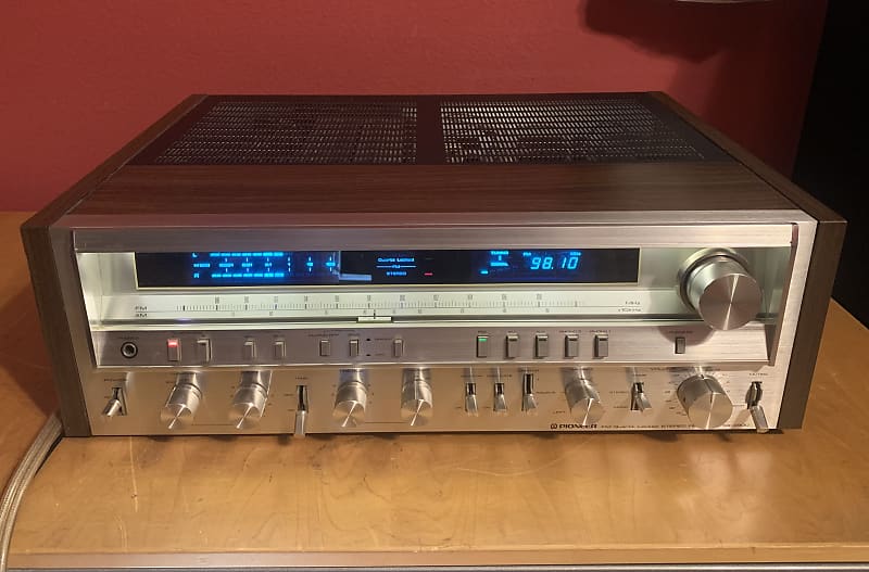 Pioneer SX-3900 Vintage Stereo Receiver - Silver | Reverb