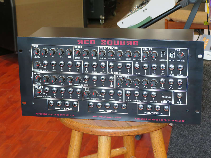 Analogue Solutions Red Square Patchable Analog Synthesizer | Reverb