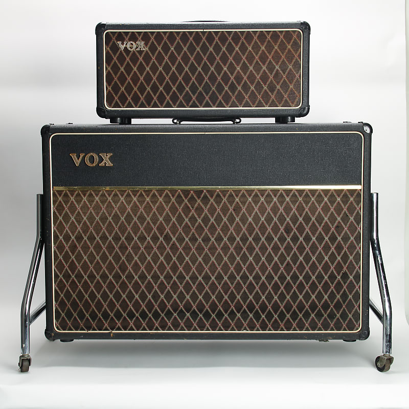 Vox AC50 MKII Tall Box Head + Cabinet c.1964 | Reverb
