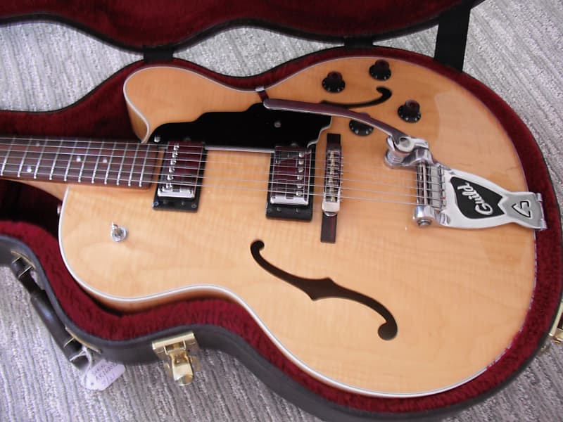1994 Guild X160 Savoy - Factory Bigsby, Natural | Reverb
