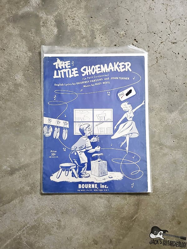 Vintage "The Little Shoemaker" Sheet Music | Reverb Deutschland