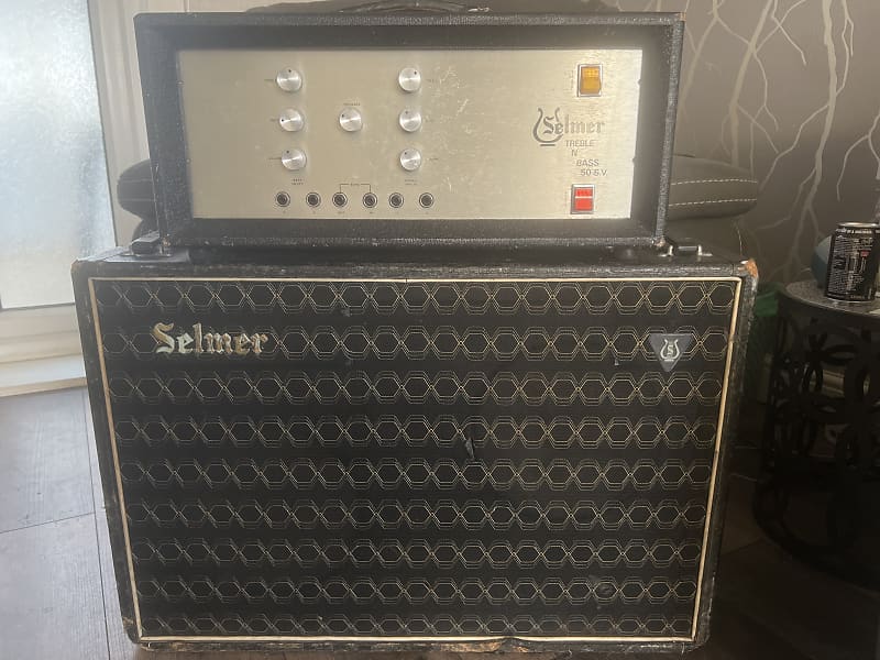 Selmer Treble and bass 50 SV 1970-71? - Black | Reverb UK