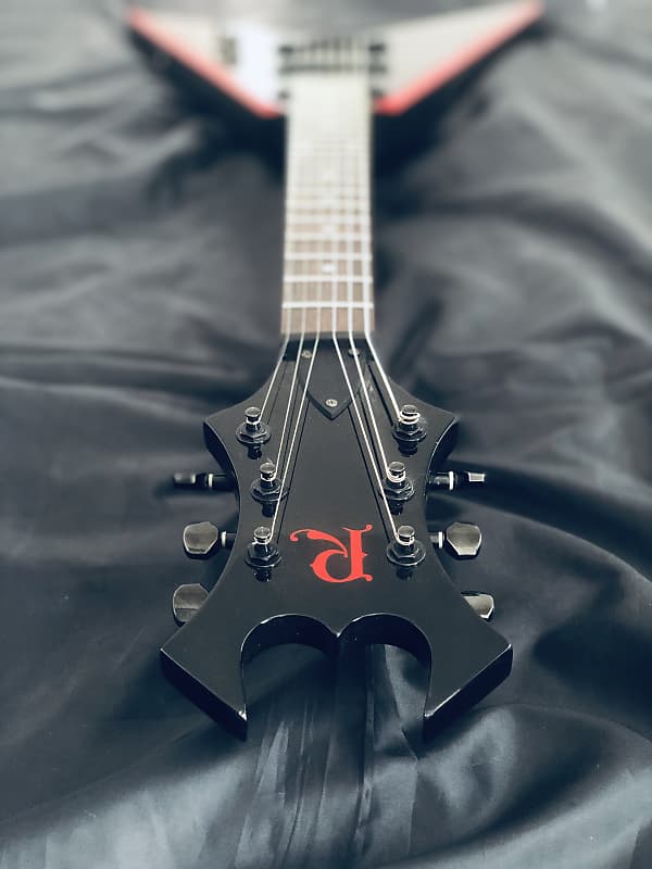 B. C. Rich KKV Black with Red Bevels Project | Reverb
