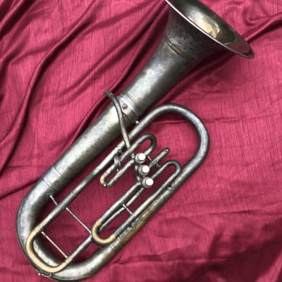 Rare Vintage Pre 1900s German Weimar B Flat Euphonium/Tenor | Reverb