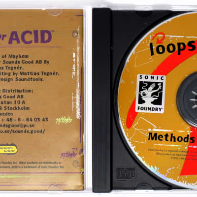 Sonic Foundry Loops For Acid Methods Of Mayhem Sample | Reverb