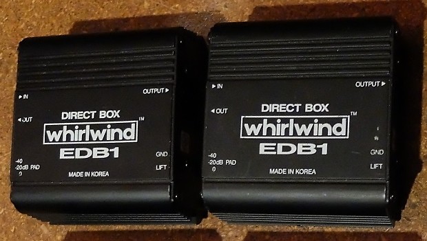 Whirlwind EDB1 - PAIR | Reverb