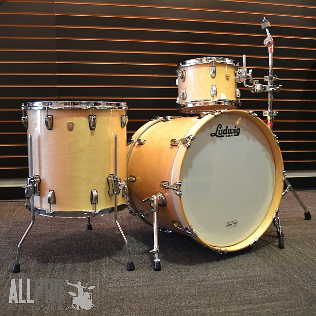 Ludwig Classic Maple Drum Set 22/12/16 - Natural Lacquer | Reverb