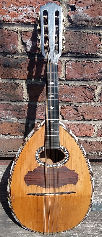 GEROME "Art Deco" mandolin in solid woods with lot of | Reverb Canada