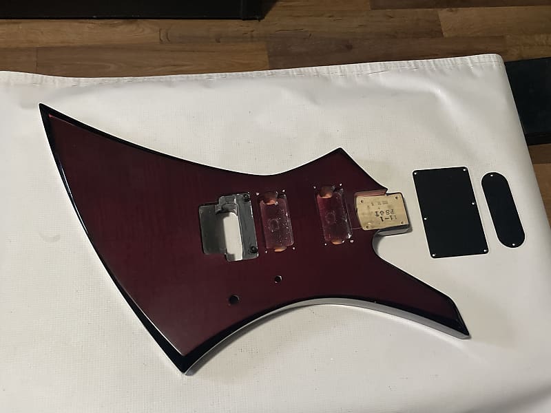 1990's Japan Jackson Performer PS6 Kelly Red Flame | Reverb Canada