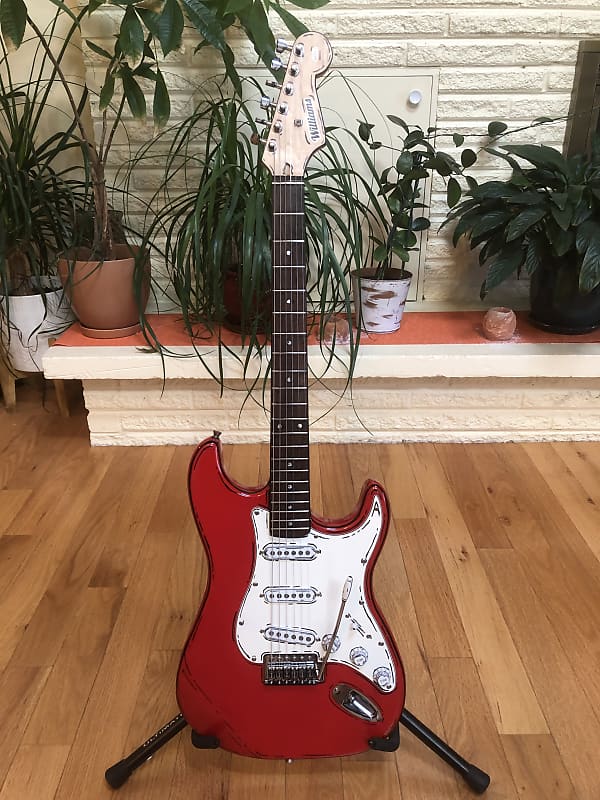 Williams Stratocaster 2023 - Cartoon Red | Reverb Deutschland